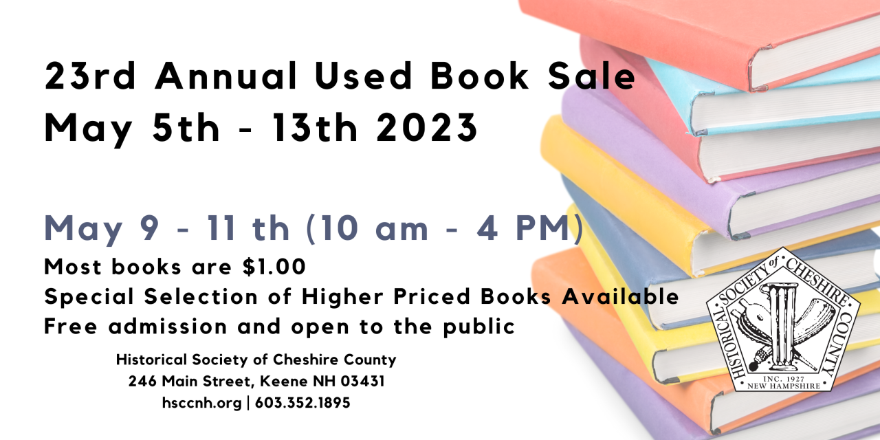 Annual Used Book Sale - most books are $1.00 + higher priced books ...